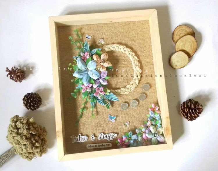 10 Kreasi Uang Mahar Pernikahan dengan Tema Rustic. Manis, Kekinian dan ...