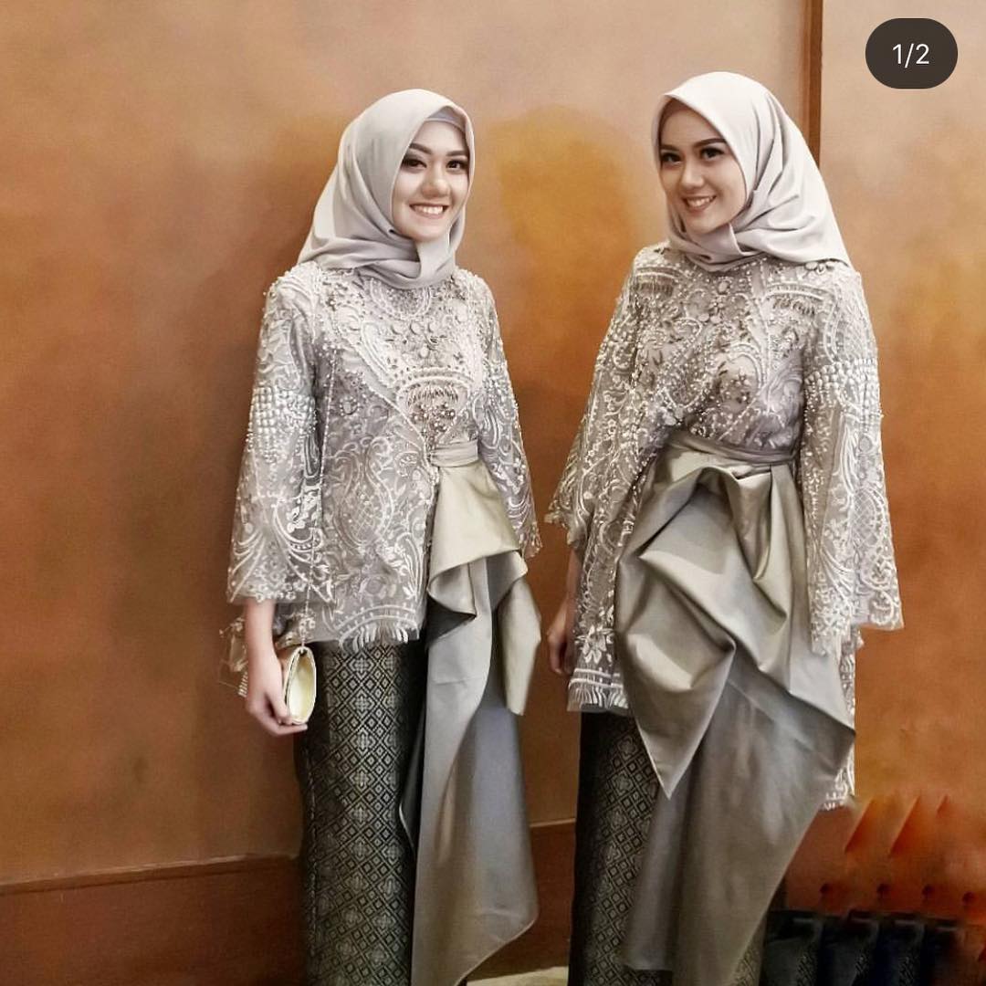 12 Kebaya Bertabur Mutiara untuk Acara Lamaran. Anggun dan Elegan di ...