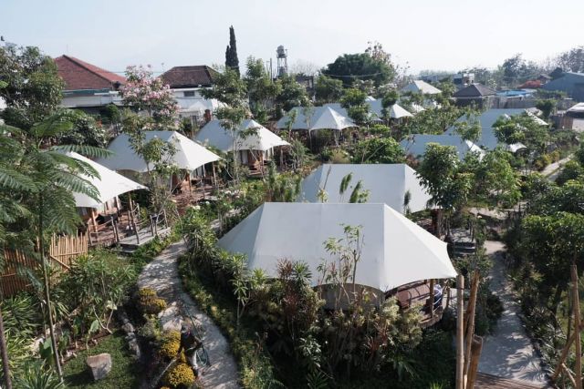 Glamping Oak Tree Resort, Sensasi Glamping Mewah di Batu