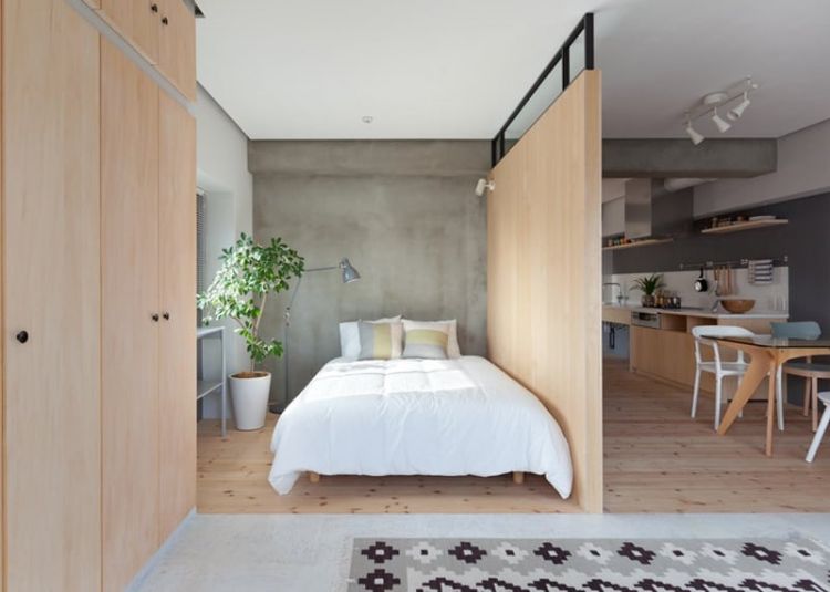 Minim Tempelan Dinding, 11 Desain Kamar Tidur Minimalis Orang Jepang ...