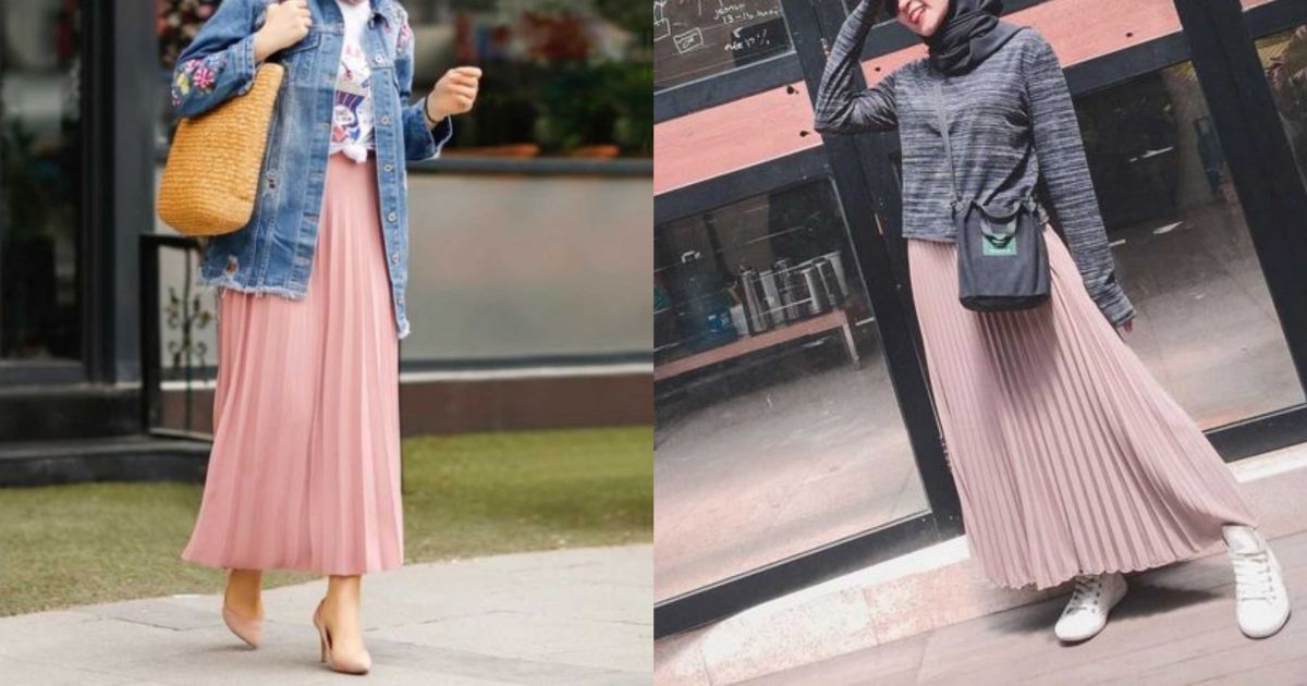 5 Padu Padan Rok Plisket untukmu yang Berhijab. Nyaman, Nggak Pake Ribet! 5 Padu Padan Rok Plisket untukmu yang Berhijab. Nyaman, Nggak Pake Ribet!