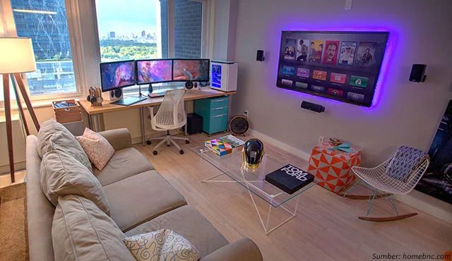 Inspirasi Desain Game Room di Rumah yang Super Asyik