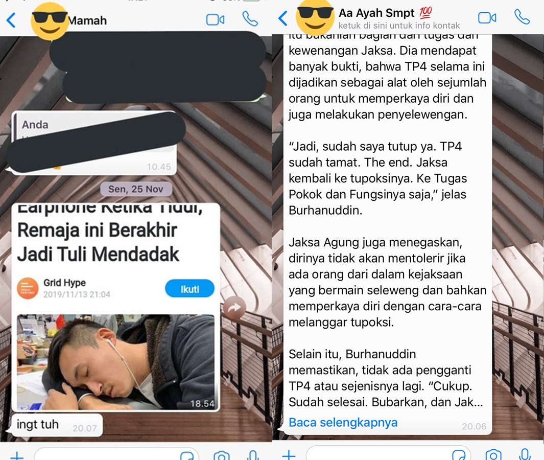 10 Kode Percakapan Orang Tua dan Anaknya yang Bikin Bingung Orang Awam ... 10 Kode Percakapan Orang Tua dan Anaknya yang Bikin Bingung Orang Awam ...