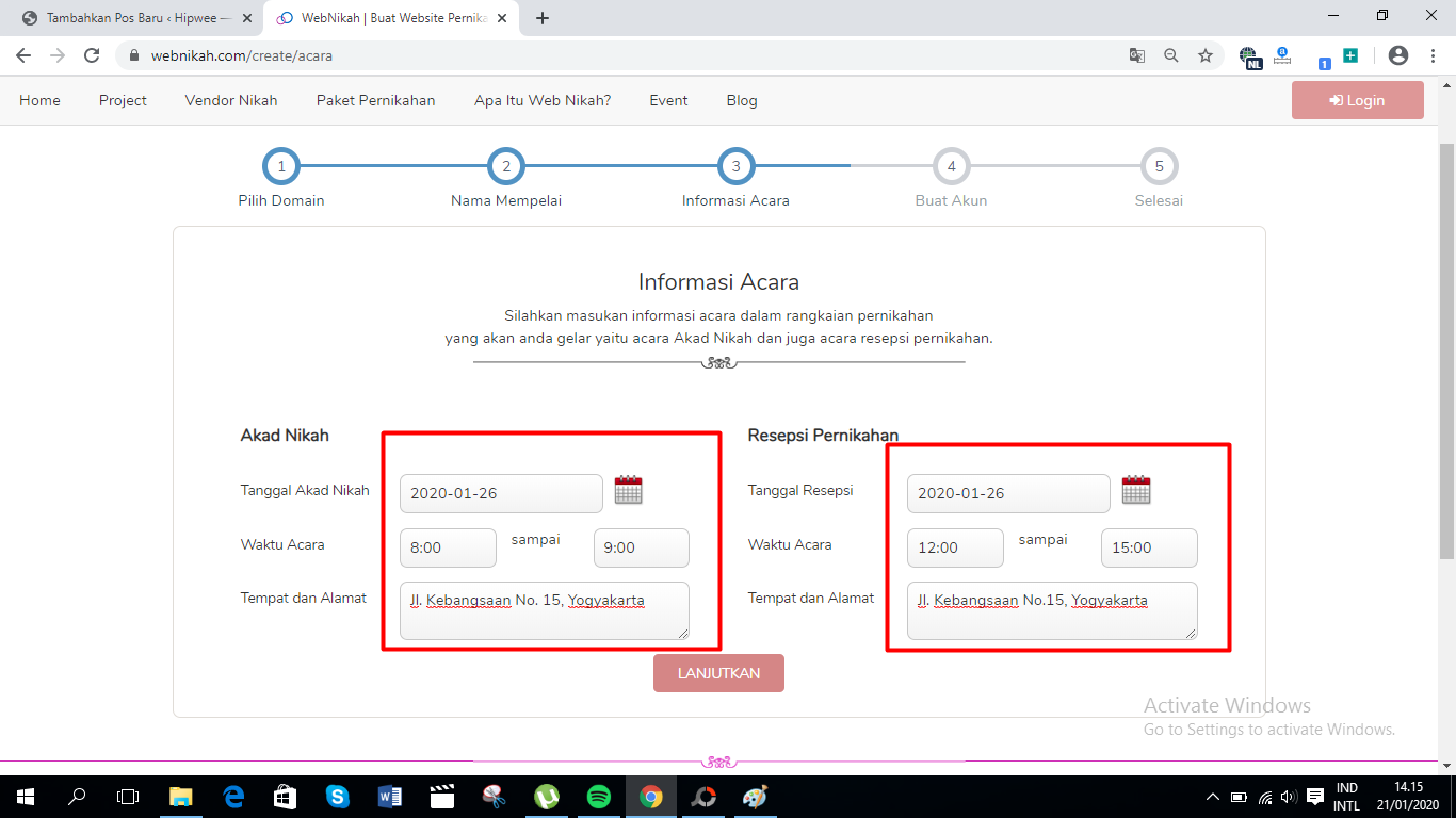 7 Cara Bikin Website Pernikahan Gratis dan Mudah