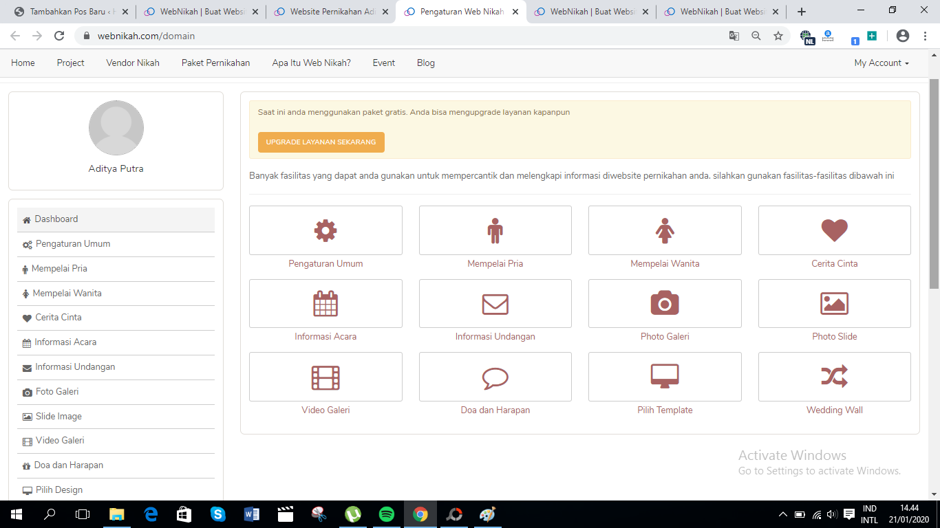 7 Cara Bikin Website Pernikahan Gratis dan Mudah