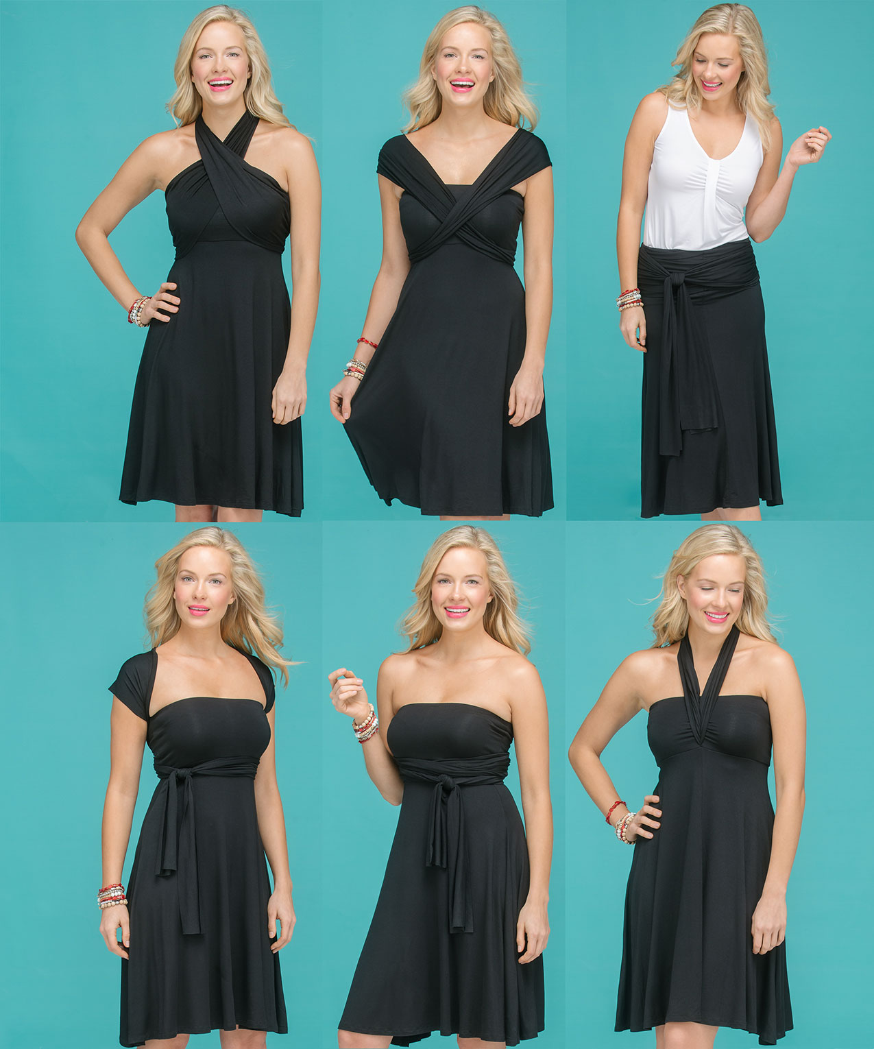 11 Ide Pemakaian Gaun Convertible untuk Bridesmaid. 1 Gaun Cantik ...