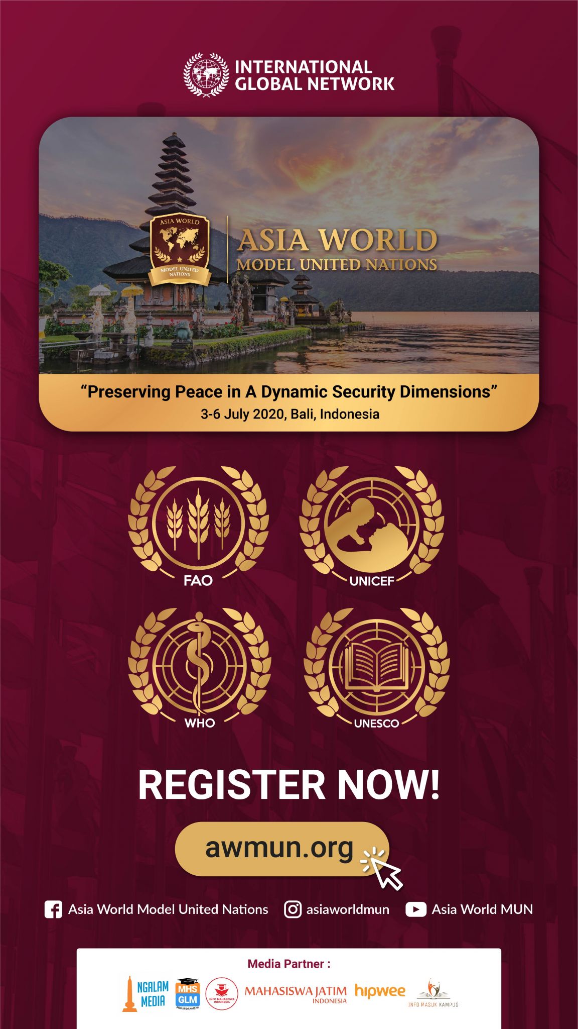 Asia World Model United Nations: Ajang Internasional untuk Para Calon ...