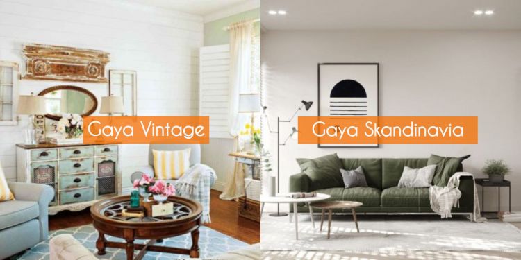 Bedanya Vintage, Skandinavia dan 3 Gaya Desain Interior Lainnya. Cek ...