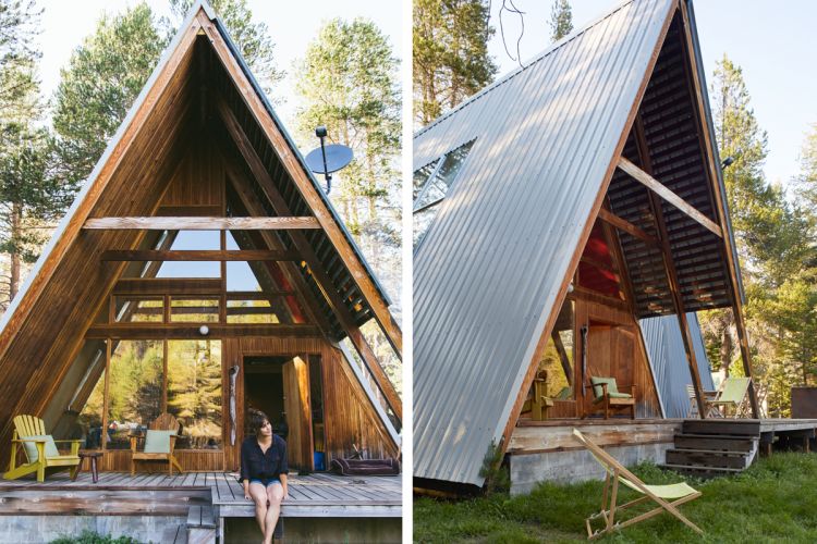 Mengintip Bagian dalam Rumah A-Frame, yang dari Luar Cuma Kelihatan ...