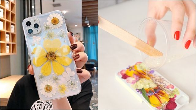 9 Langkah Menghias Case HP Bening dengan Bunga Kering. Nggak Ada yang ...