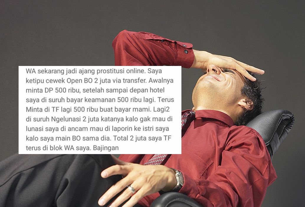 Ditipu Cewek Open BO, Pria ini Lampiaskan Kekesalan pada Aplikasi ...