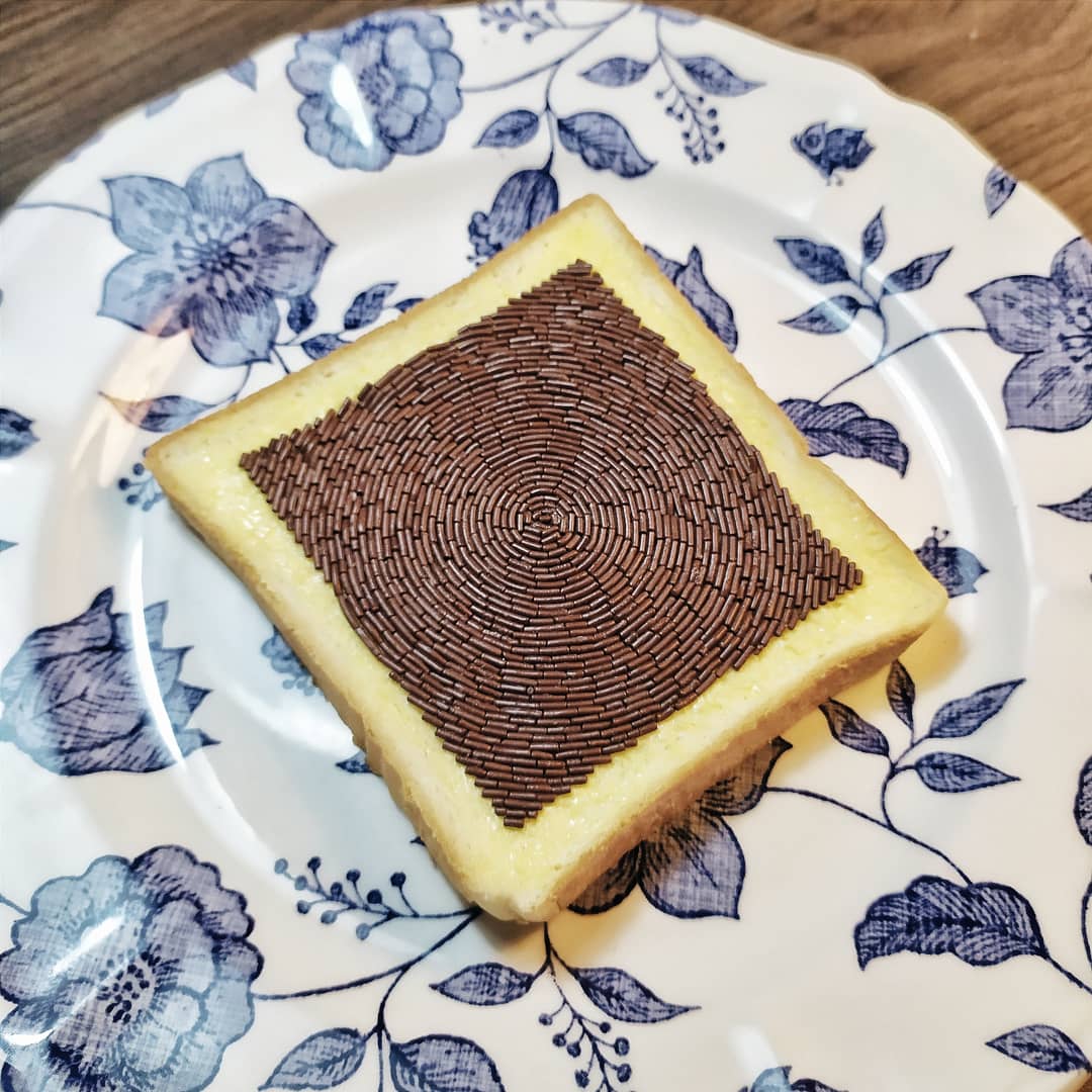 10 Potret Kesempurnaan Hiasan Roti Tawar. Bikinnya Berjam-Jam, Habisnya ...