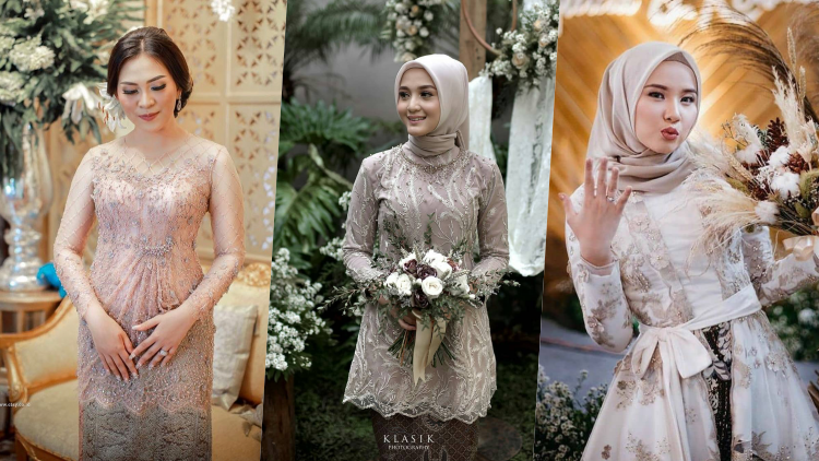 7 Desain Kebaya Lamaran ini Bisa Bikin Penampilanmu Lebih Langsing dan ...