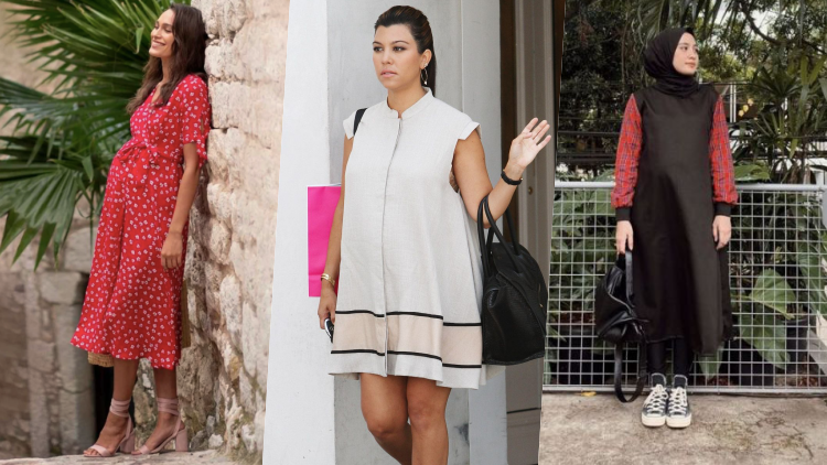 8 Ide Maternity Style Kece Buat Bumil yang Sudah Masuk Trimester Akhir ...