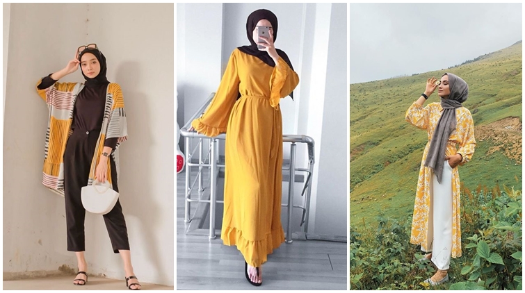 8 Busana Hijabers Bertema Kuning Ini Laris Manis Selama Ramadan. Cakep ...