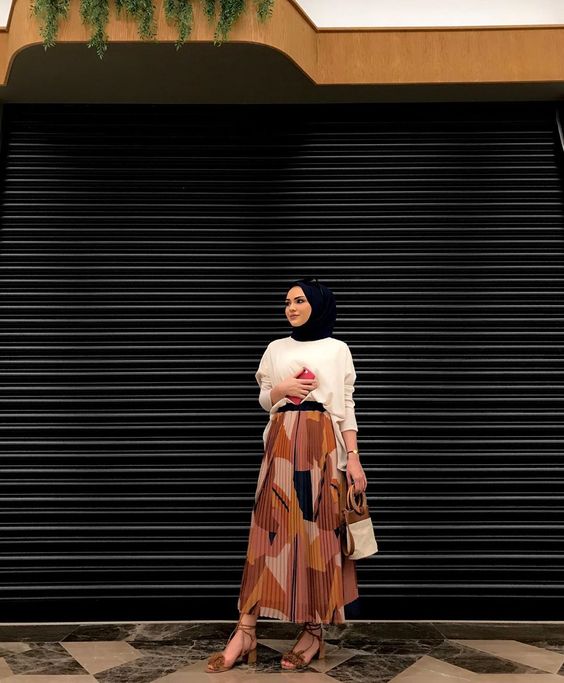 9 Motif Rok Hijabers Terkece yang Lagi Hits di Instagram. Cocok Buat ...