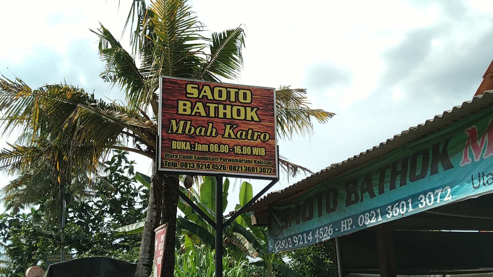 Nostalgia Menikmati Semangkuk Saoto Bathok Mbah Katro di Sambisari ...