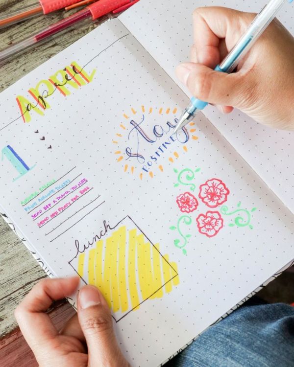 Trik Menyulap Buku Catatan Polos Jadi Semenarik Pinterest. Semangat ...