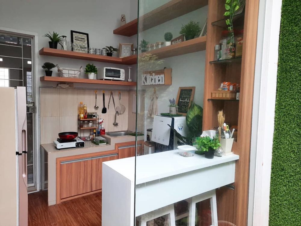 9 Desain Dapur Minimalis Terbuka di Belakang Rumah