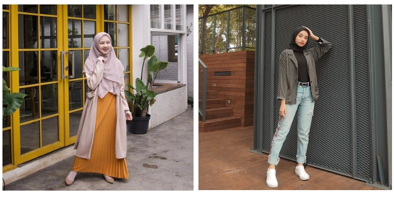 5 Ide Kreatif Mix and Match Outer untuk para Hijabers. Cocok buat Kamu yang Suka Gaya Simpel!