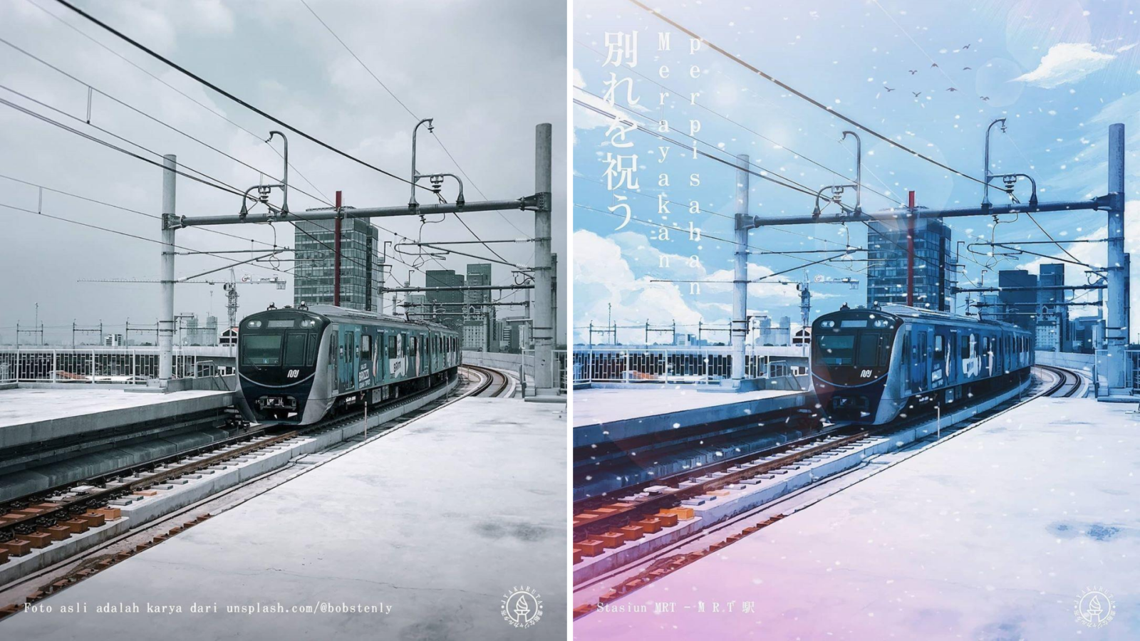 8 Potret Sudut Kota Jakarta Jika Dibikin versi Anime. Wah Jadi Mirip ...