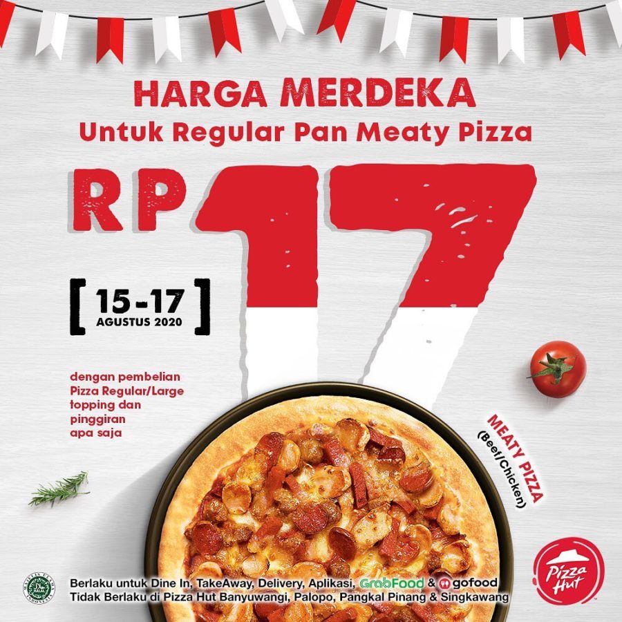15 Promo Makanan 17 Agustus yang Enak dan Murah. Bisa Beli Pizza ...