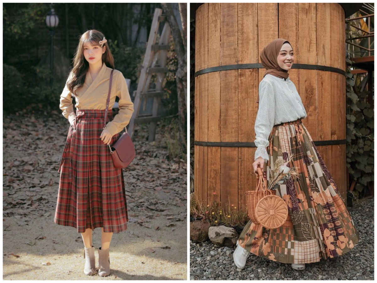 8 Motif Rok Terlaris yang Cocok Dipakai Cewek Tomboi Sampai Feminin