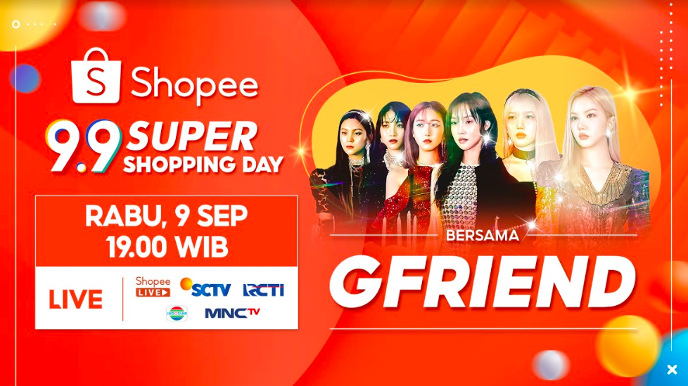 Tonton Penampilan GFRIEND di ‘TV Show Shopee 9.9 Super Shopping Day ...