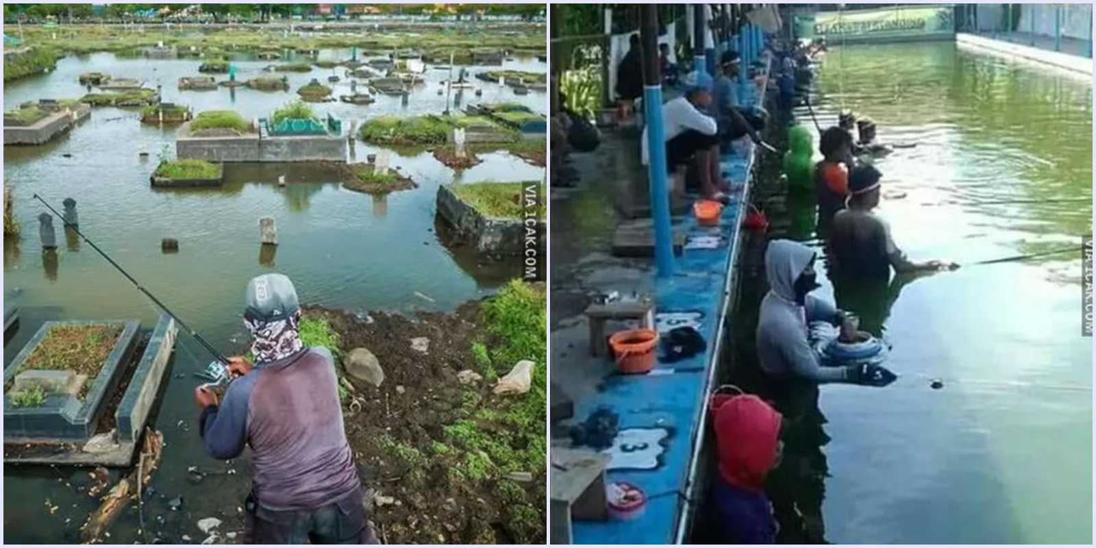 11 Kelakuan Kocak Orang Saat Mancing. Istri Mana yang Nggak Heran Lihat ...