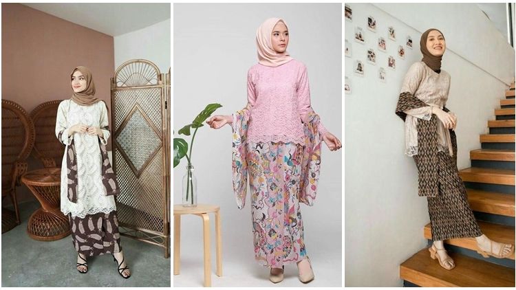 5 Potret Hijabers yang Sukses Tampil Feminin dengan Kebaya Selendang ...