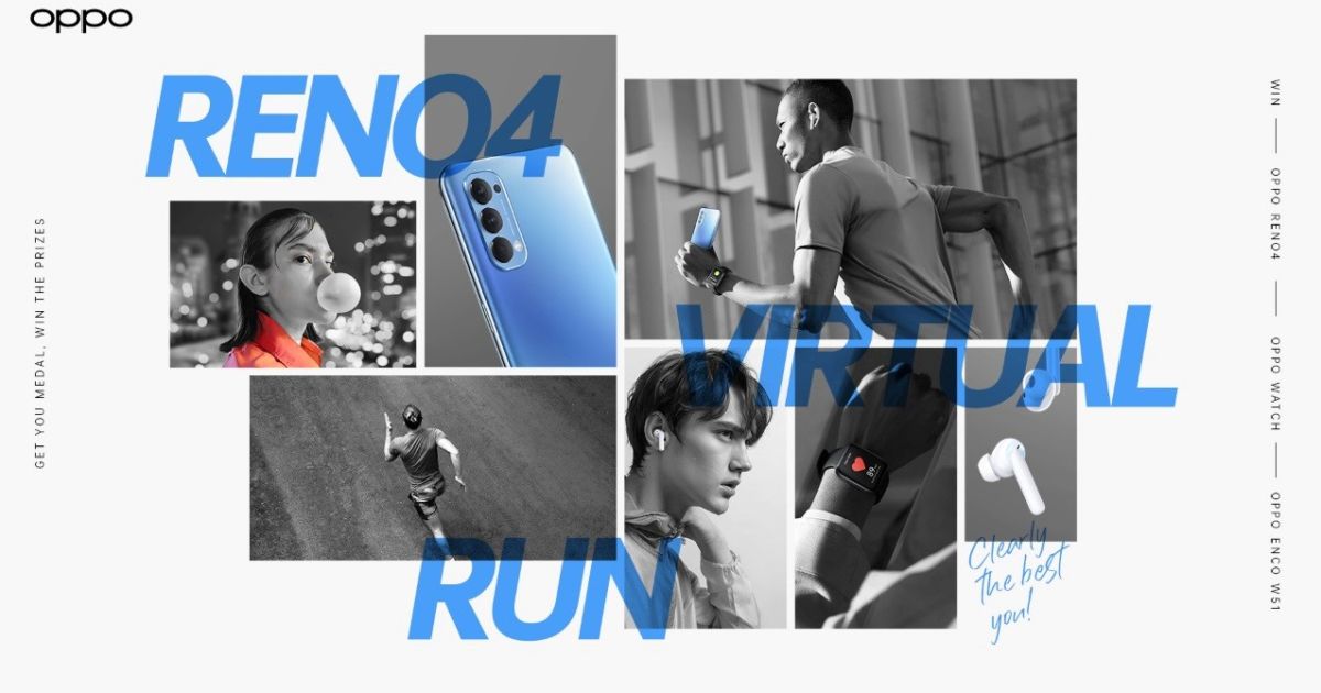 OPPO Gelar Reno4 Virtual Run dan Luncurkan 3 Produk Baru untuk Dukung ...