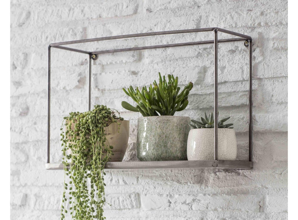 8 Inspirasi Rak Kayu untuk Pot Tanaman di Dalam Ruangan. Tampak Estetik ...