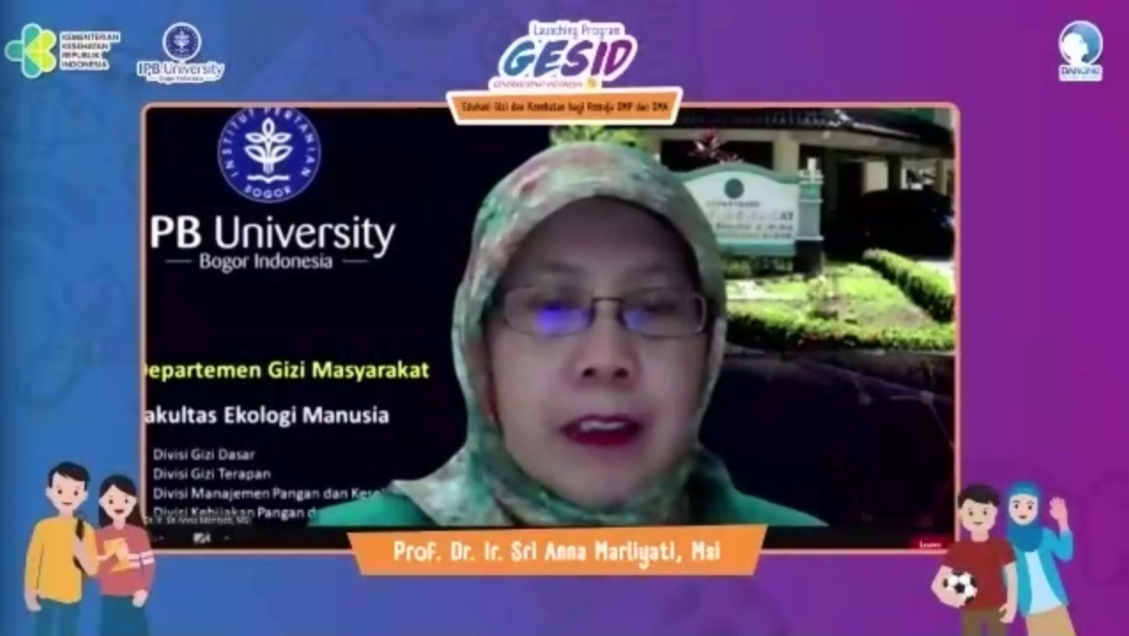 Danone Bersama Departemen Gizi FEMA IPB Luncurkan Program 'Gesid' untuk ...