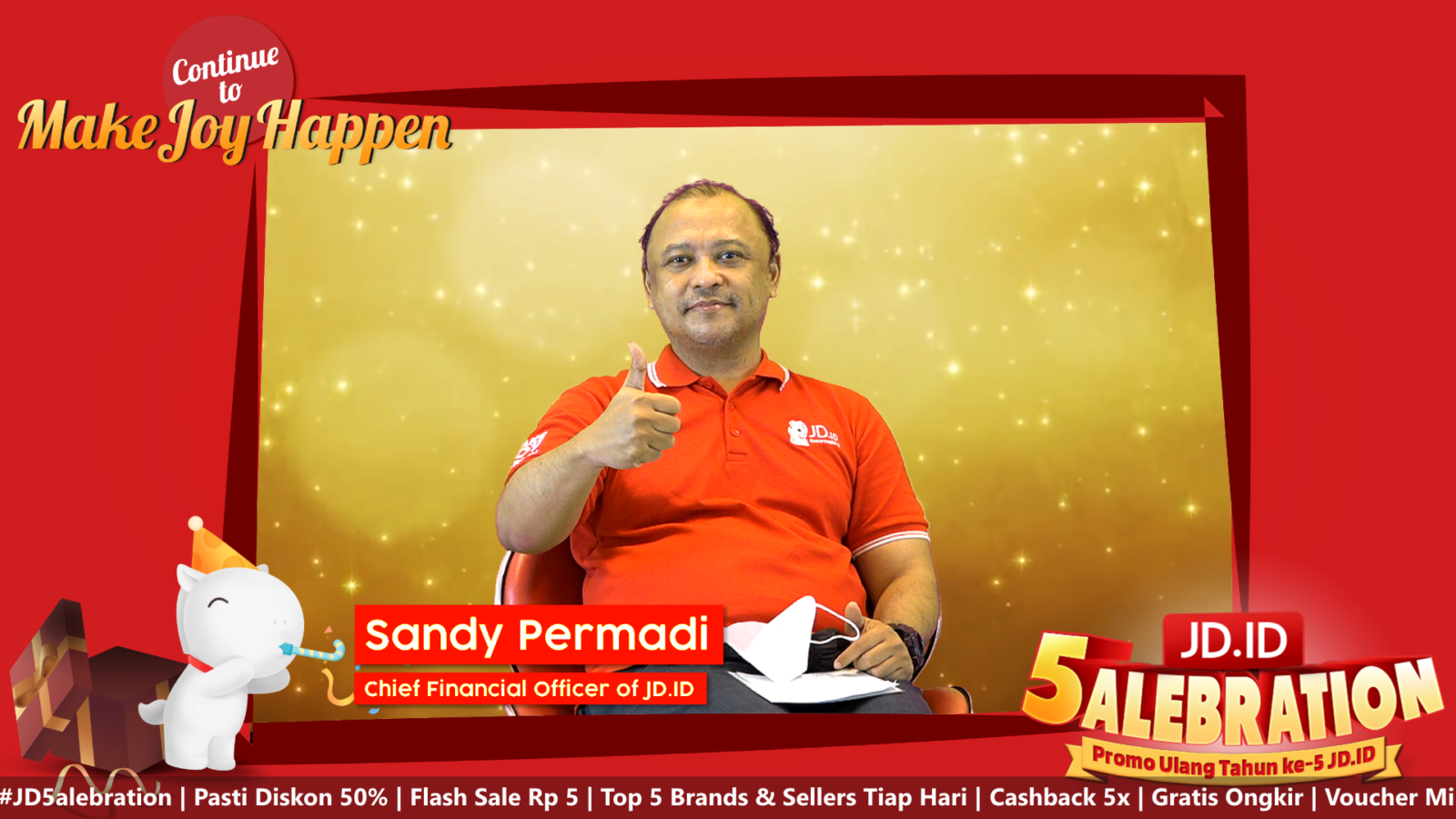 Ulang Tahun ke-5, JD.ID Berkomitmen Tingkatkan Kepuasan Pelanggan dan ...