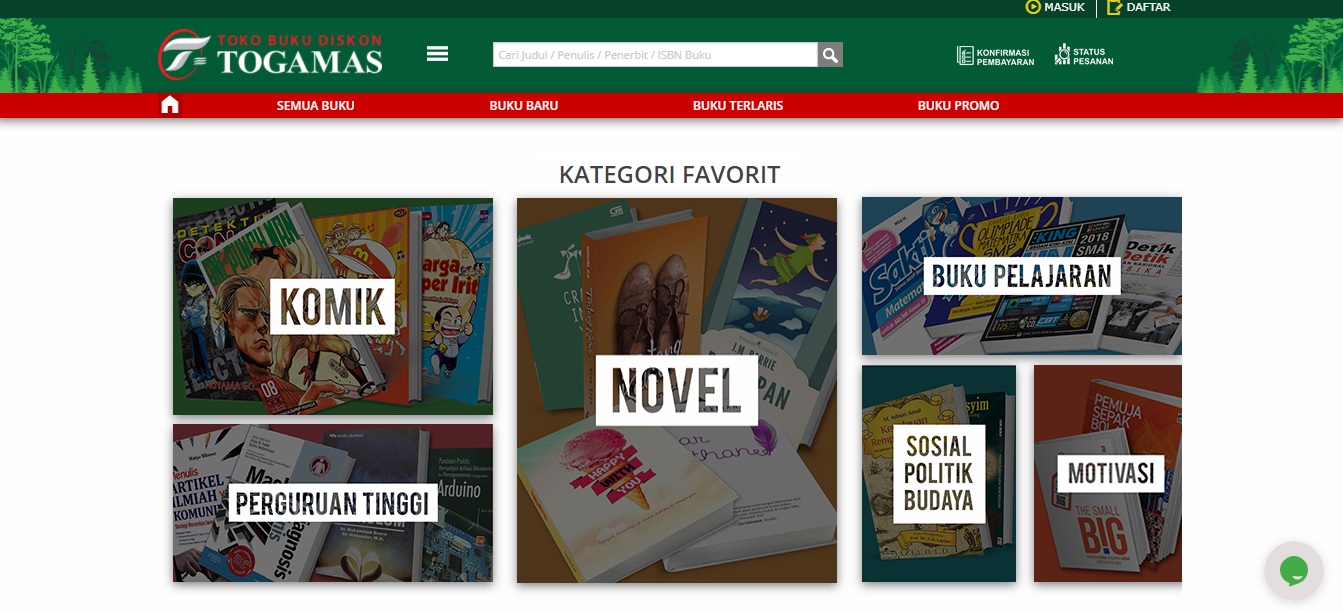 9+ Toko Buku Online Terpercaya, Beragam Jenis & Murah