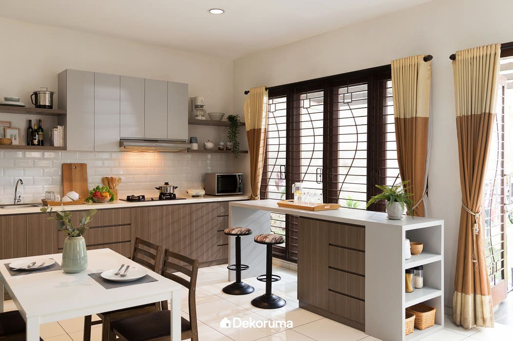 5 Inspirasi Dapur dengan Meja Bar, Estetik dan Nyaman Banget!