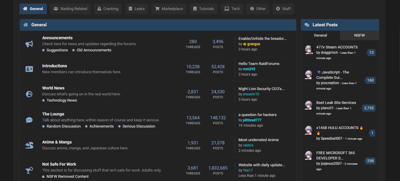 Kominfo Blokir Situs Raid Forums tapi Dinilai Tak Efektif. Bagaimana ...