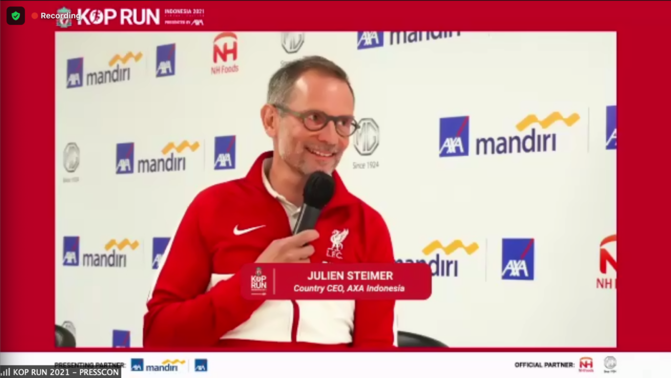 AXA Bersama Liverpool FC Gelar Kop Run Indonesia 2021, Event Virtual ...