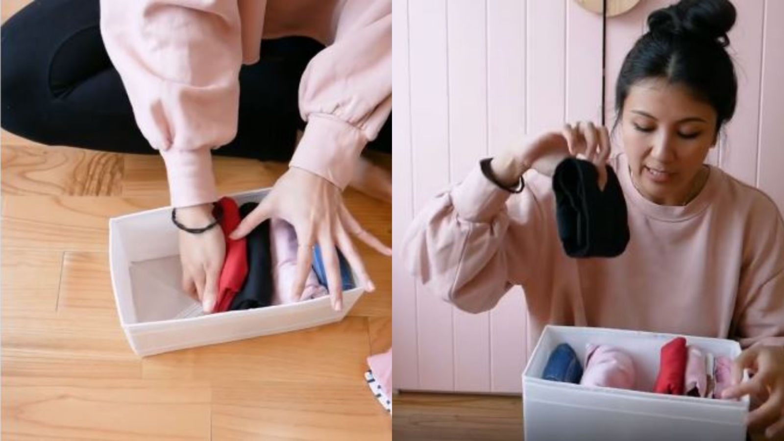 Simpel tapi Keren Banget! Ini Trik Melipat Baju Keluarga Ala Sharena ...