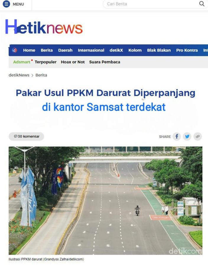 Saking Keselnya dengan Perpanjangan PPKM, Warganet Luapkan Emosi dalam ...
