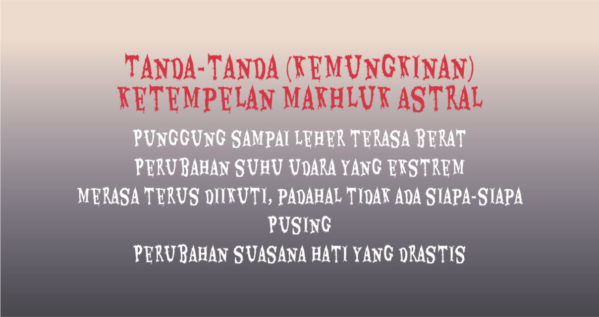 Sesaknya 'Ketempelan' Jin; Punggung Terasa Sangat Berat, Suhu Kamar ...