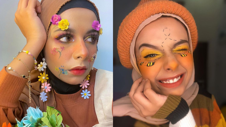 7 Potret Kreasi Face Painting ala Dilla Jaidi yang Super Artsy. Kok ...