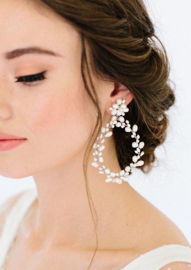 12 Model Anting Mutiara yang Bikin Manten Makin Glowing. Cocok di ...