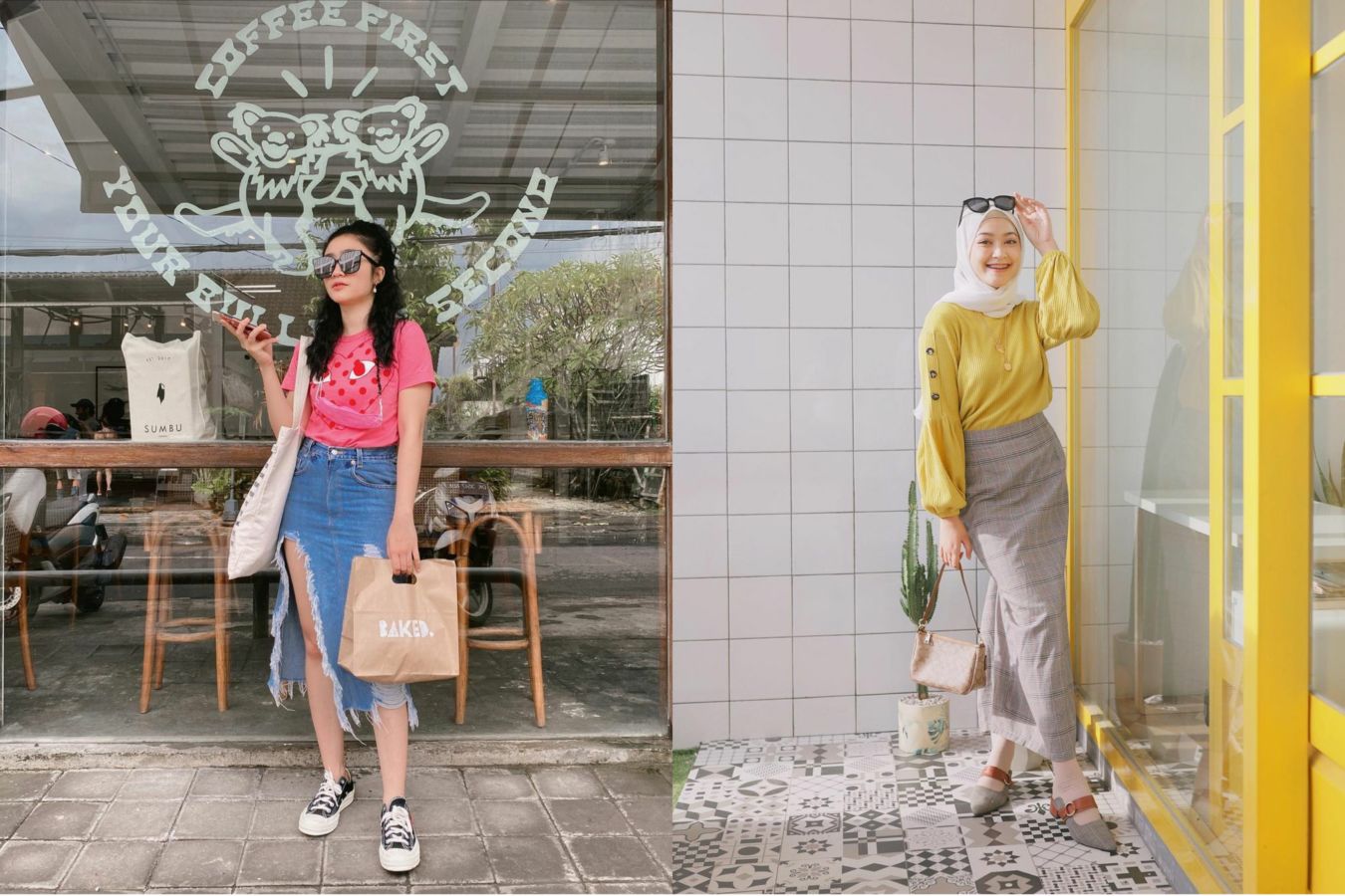 13 Ide Mix and Match Rok dan Kaus Simpel Buat Outfit Sehari-hari. Kece dan No Ribet!