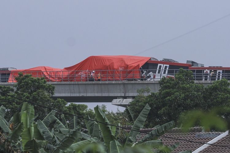 Kronologi Tabrakan Kereta LRT Jabodetabek di Jalur Layang Cibubur ... Kronologi Tabrakan Kereta LRT Jabodetabek di Jalur Layang Cibubur ...