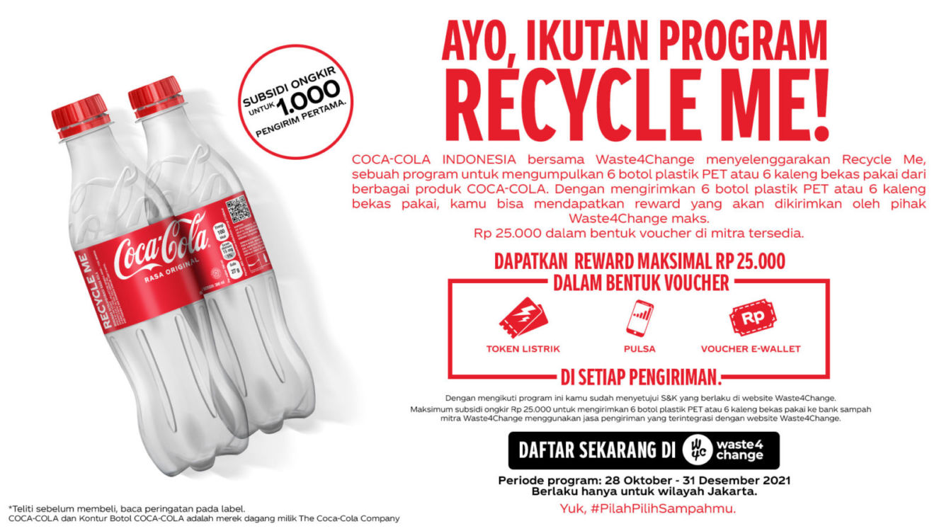 Dorong Masyarakat Daur Ulang Sampah Botol Plastik, Coca-Cola Indonesia ...