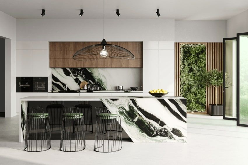 5 Desain Interior dengan Batu Marmer yang Anti-Mainstream