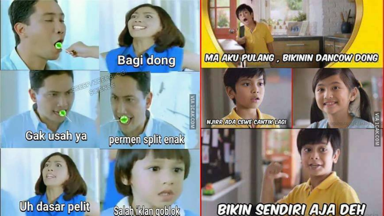 Meme Iklan TV ini Bukti Kalau Warganet Indonesia Imajinatif Banget. Ada ...