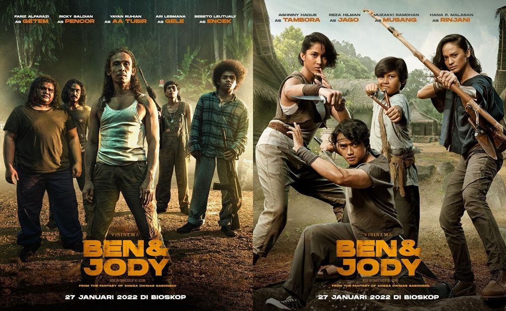 Sederet Pemeran Film Ben & Jody, Dibintangi Aktor Ternama Indonesia!