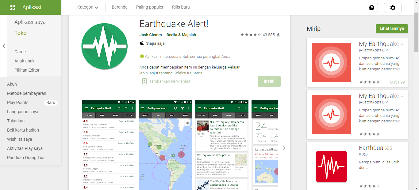 7 Aplikasi Pendeteksi Gempa Akurat yang Bisa Bantu Kamu Lebih Waspada